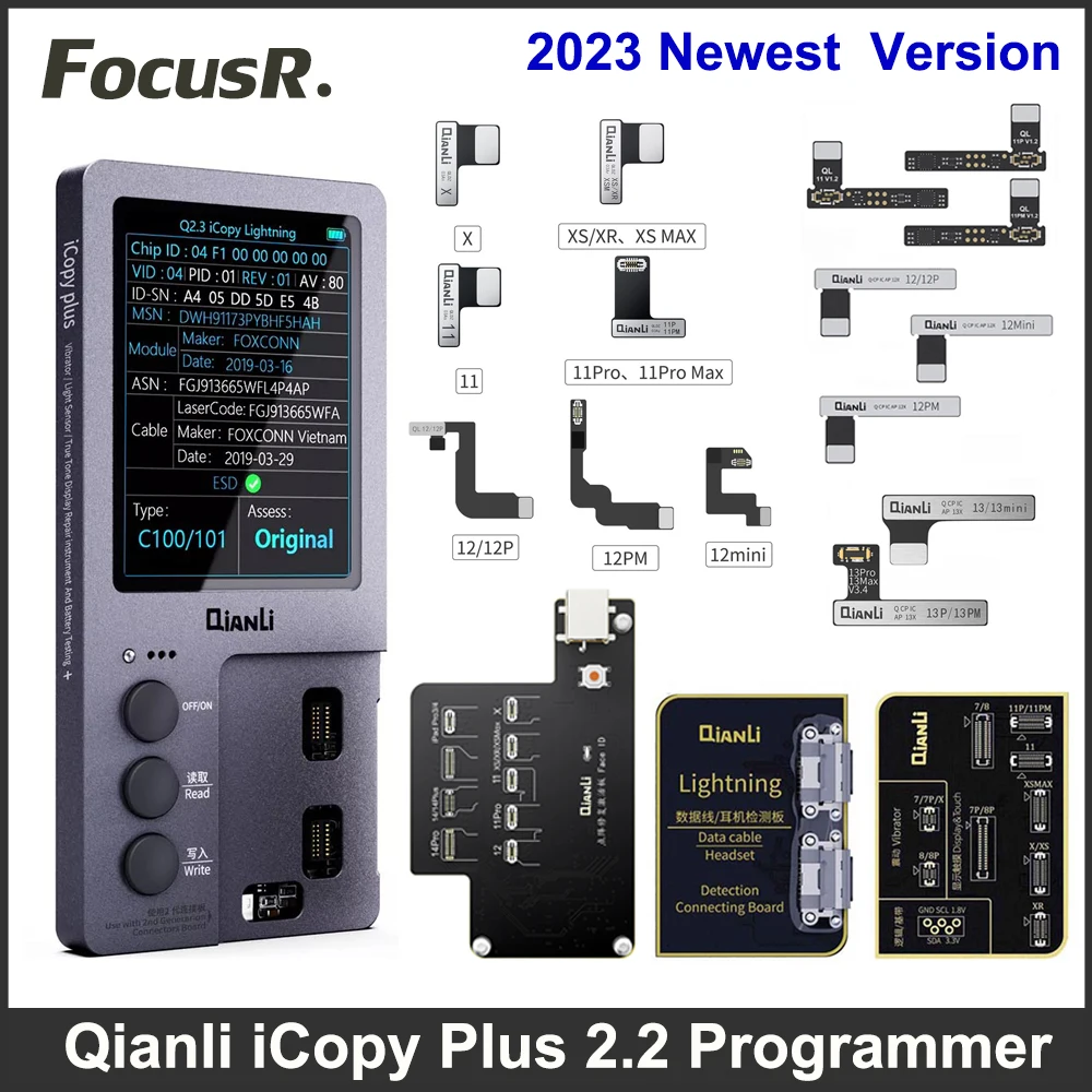 Qianli-iCopy-Plus-2-2-EEPROM-Programmer-untuk-iPhone-X-untuk-14-Pro-Max ...