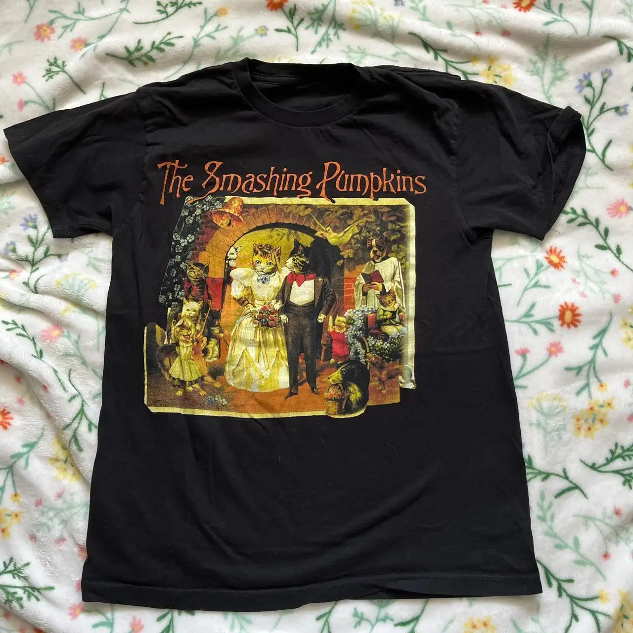 The Smashing Pumpkins T-Shirt black short sleeve tee Unisex S-3XL Fast ...