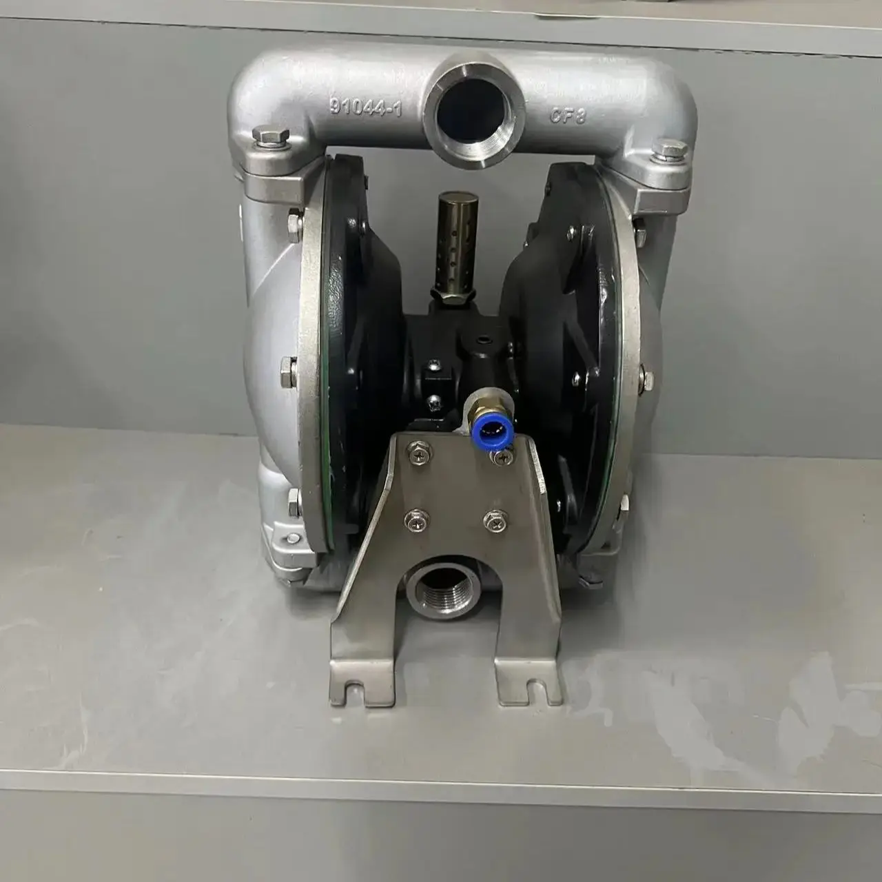 304-Stainless-Steel-Pneumatic-Air-Operated-Double-Diaphragm-Pump-QBY4-25-Corrosion-Resistant ...