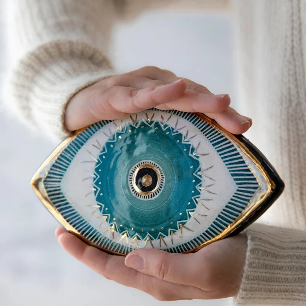 Evil Eye Decoration Turkish Greek Blue Wall Hanging Pendant Ornament ...