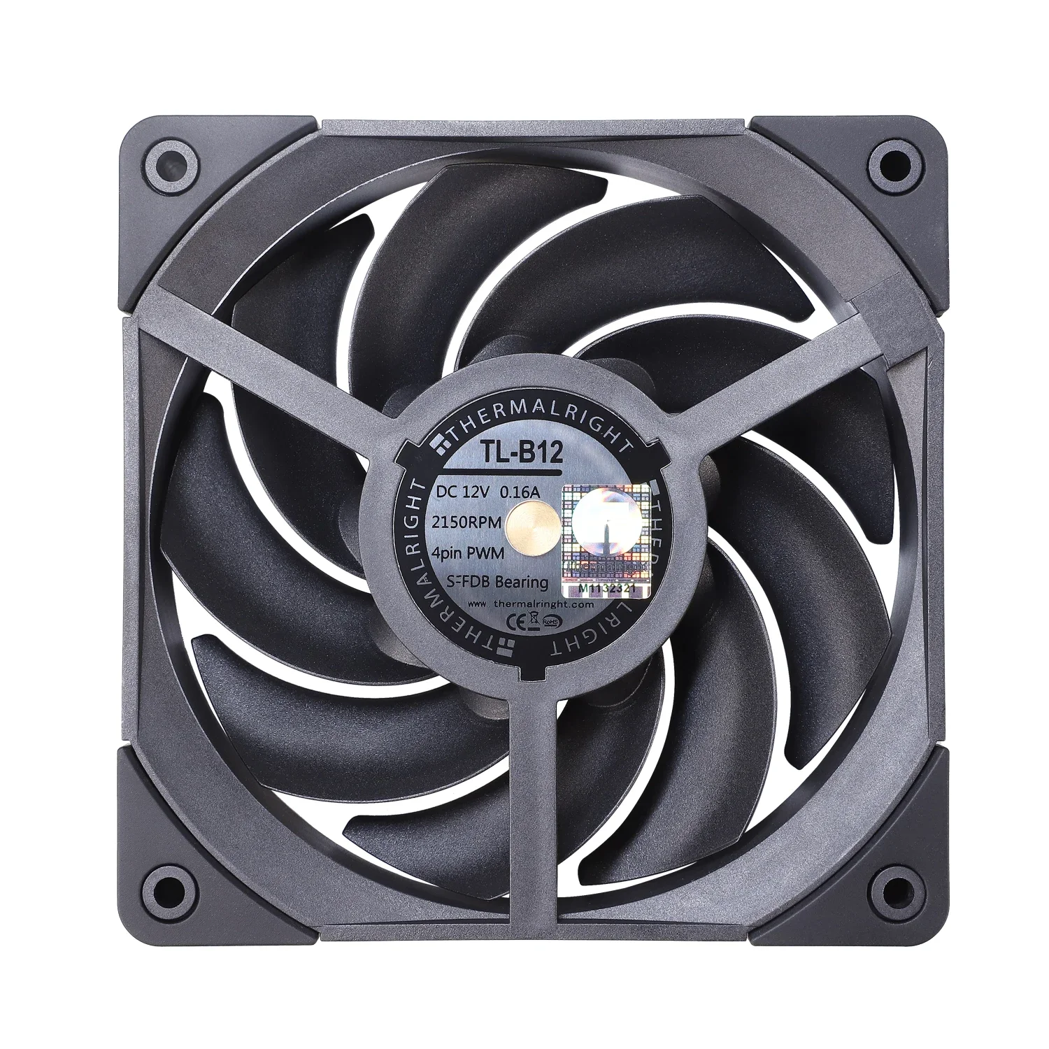 4pin Computer Fan Thermalright TL-K12 120mm PWM CPU Cooler Fan ...