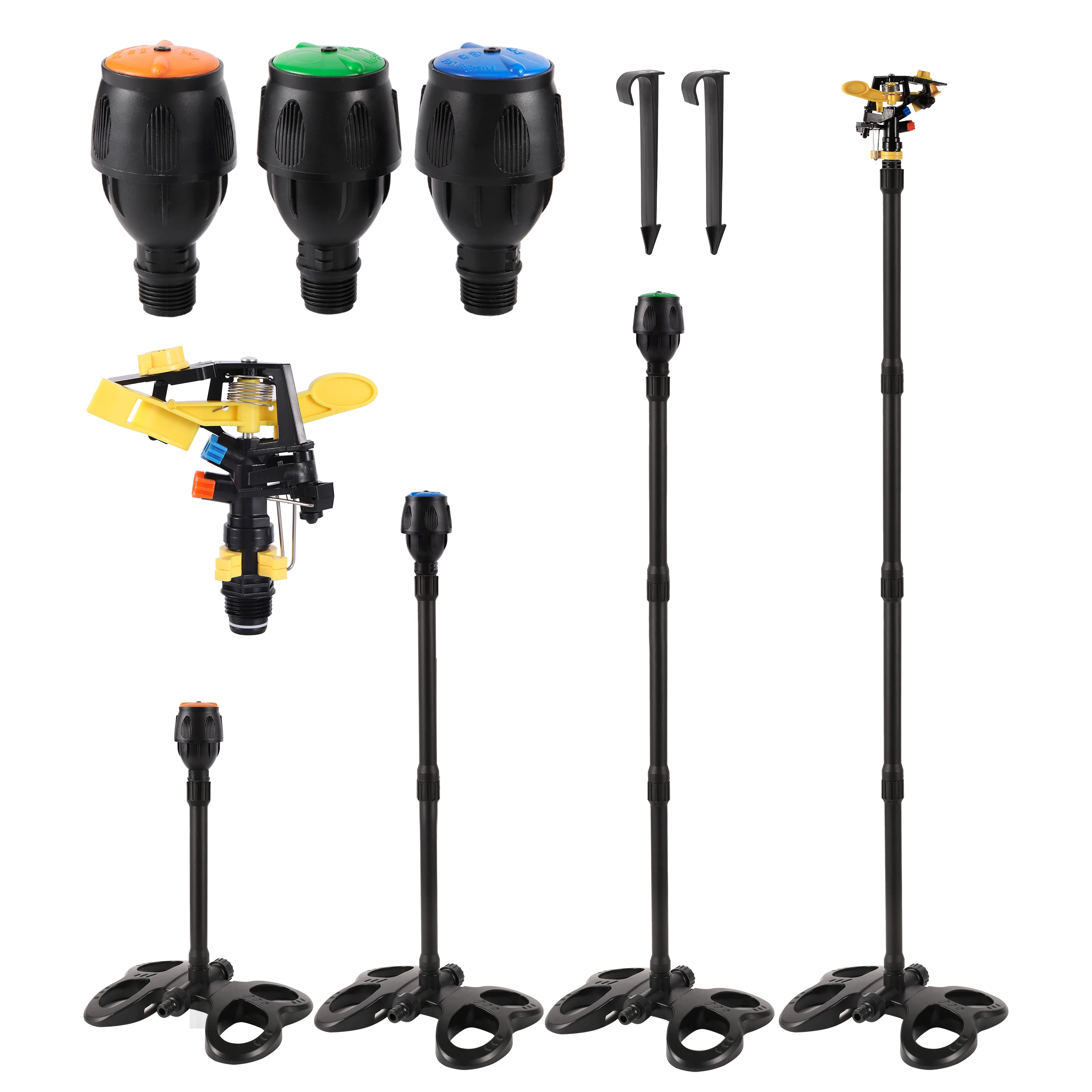 Garden-Watering-Sprinkler-with-Base-Extended-Support-Rotating-Nozzle ...