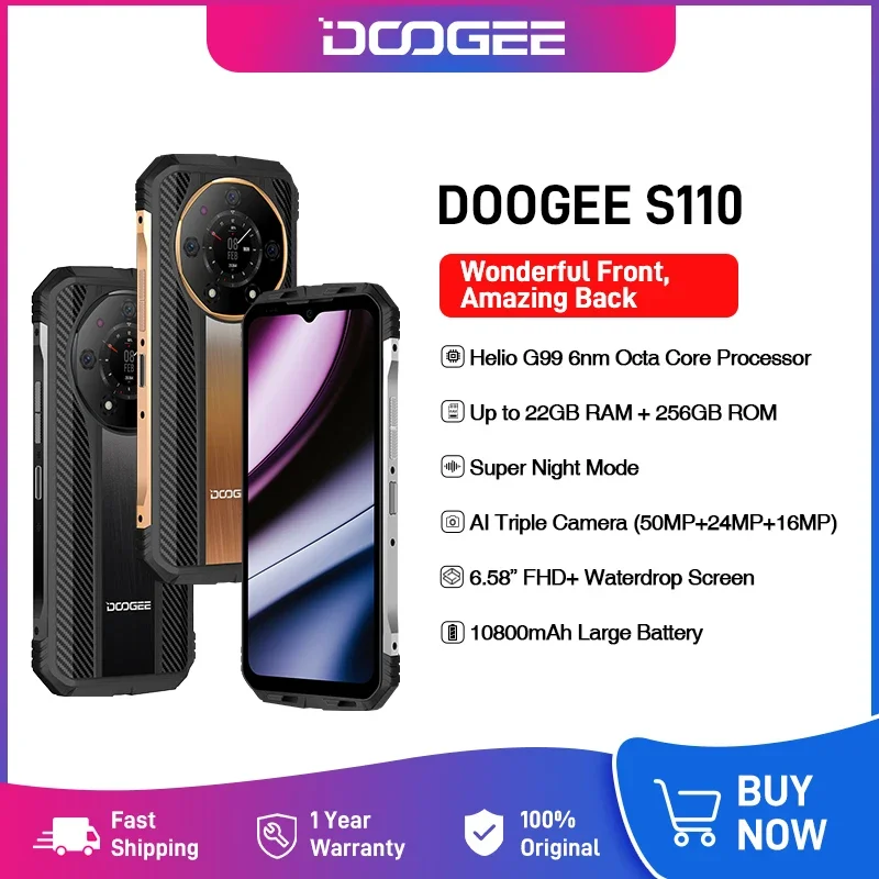 DOOGEE-S110-Rugged-Phone-12GB-256GB-Rear-Display-6-58-FHD-Waterdrop ...