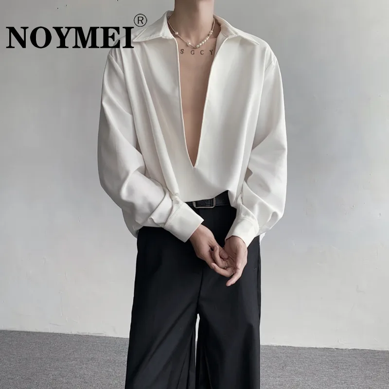 NOYMEI-Men-s-Sexy-Underwear-Large-V-neck-High-Shoulder-Padded-Shirt ...