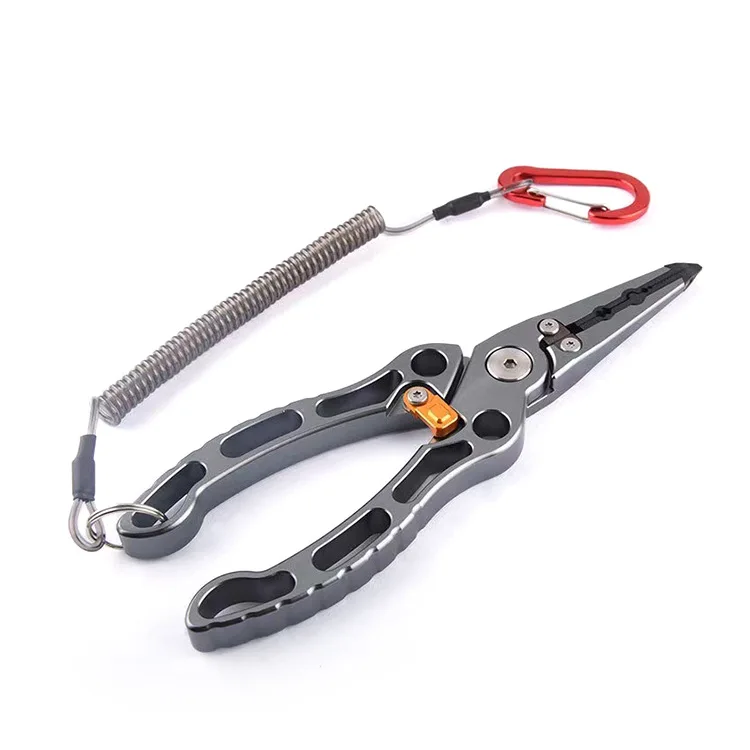 1 Piec Titanium plier head , Aluminium handle with opening and closing ...
