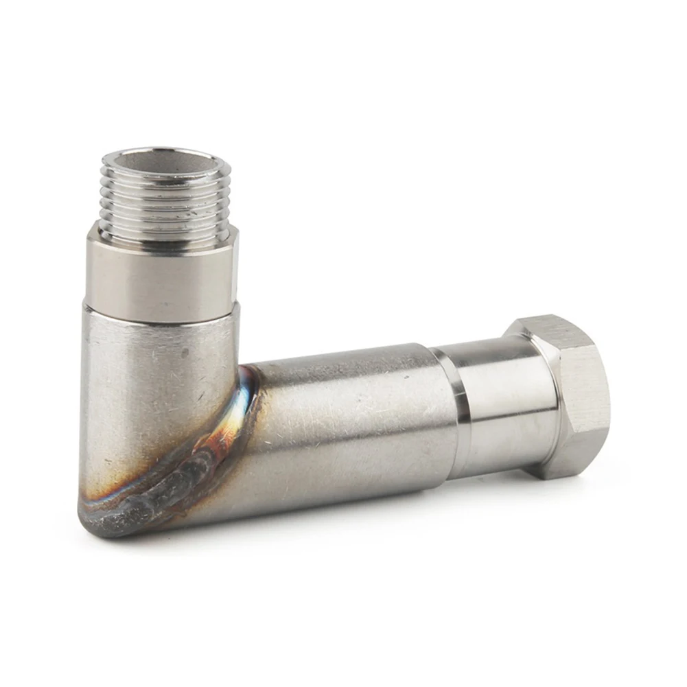 90 Degree Oxygen O2 Sensor Connector 80mm Stainless Steel Oxygen O2 ...