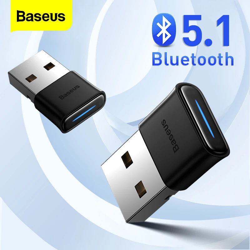 Baseus Ba04 Usb Bluetooth 5.0 Adapter Music Audio Receiver Transmitter ...