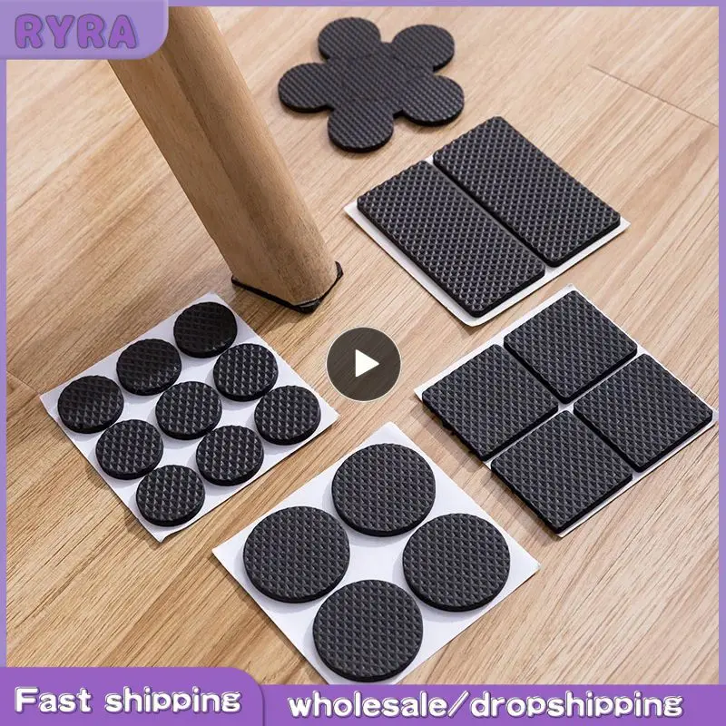 Rubber-Pads-For-Furniture-Chair-Legs-Anti-Slip-Mat-Bumper-Damper-Non ...