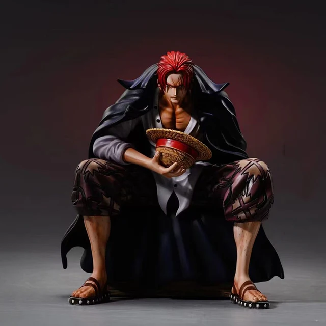 One Piece Shanks statua Film Red 17cm - Animedavedere