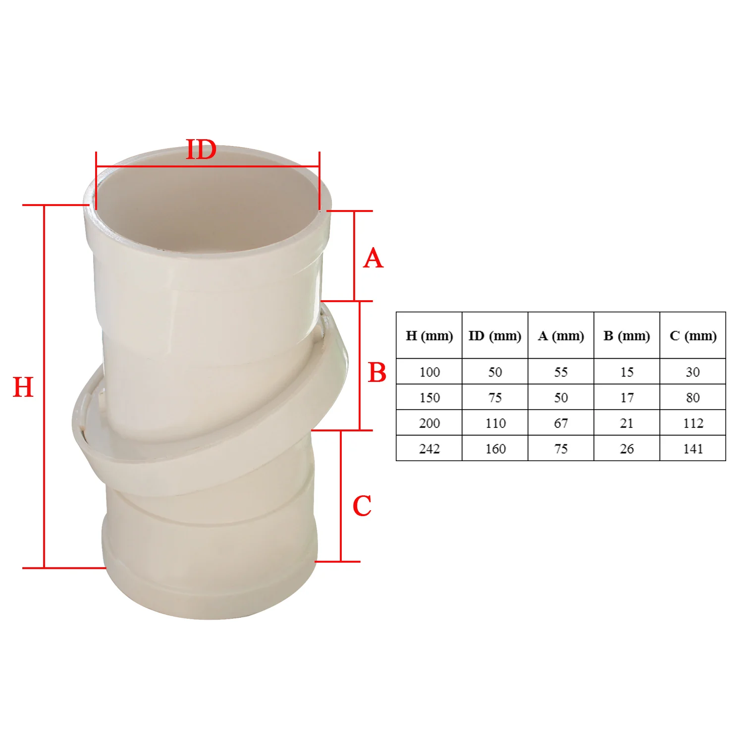 durable-pvc-pipe-joint-pvc-elbow-joint-water-pipe-fitting-drain-pipe ...