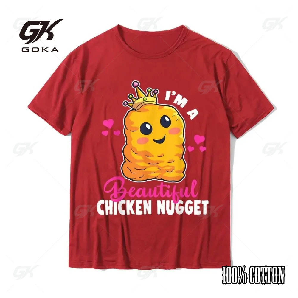 I'm A Beautiful Chicken Nugget Kawaii Nug Life Nuggets Lover T-Shirt ...