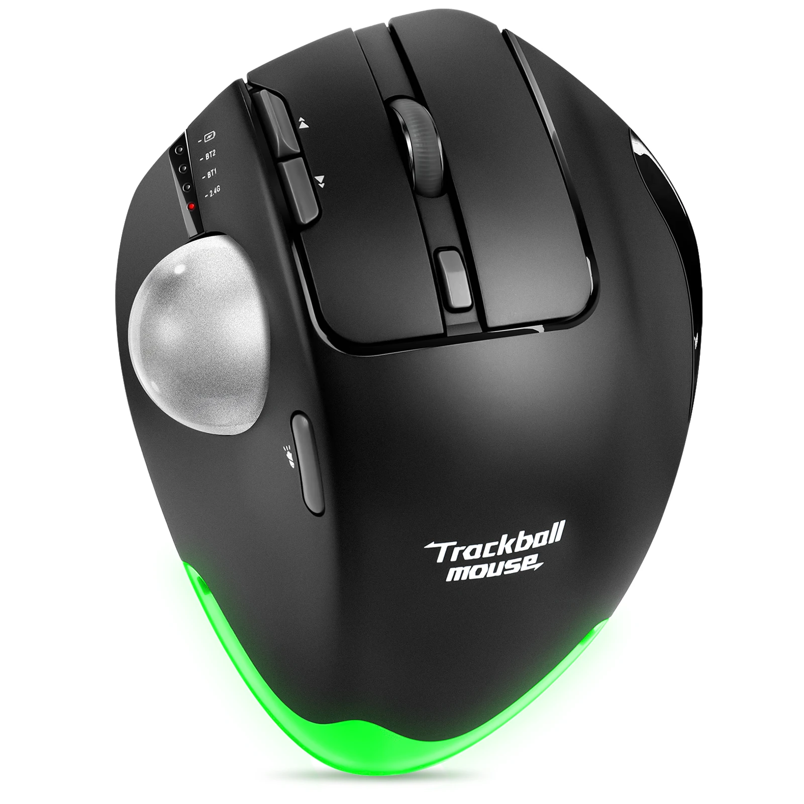 Lefon-Trackball-Mouse-2-4G-Wireless-Bluetooth-Mouse-RGB-Ergonomic ...