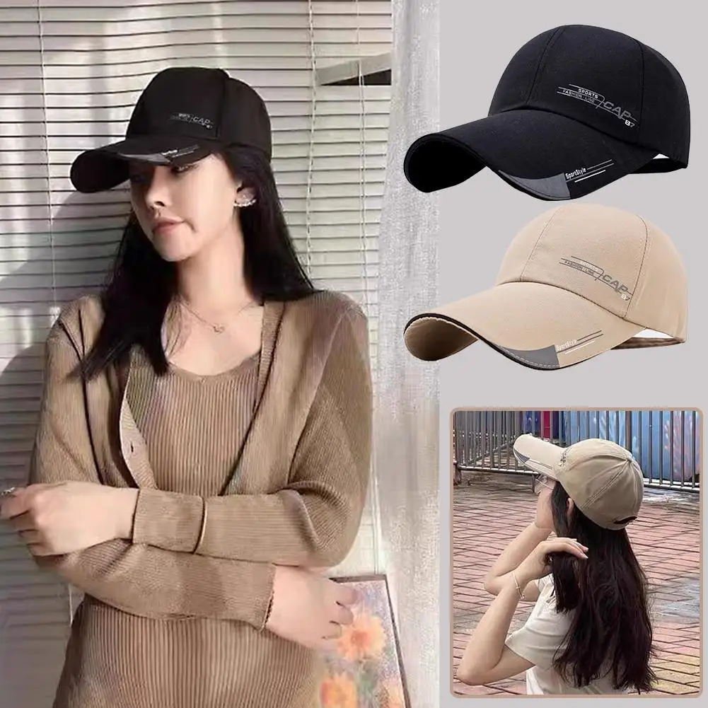 Spring-and-Autumn-Hat-Men-s-Korean-Version-Long-Brim-Baseball-Cap-Men-s ...
