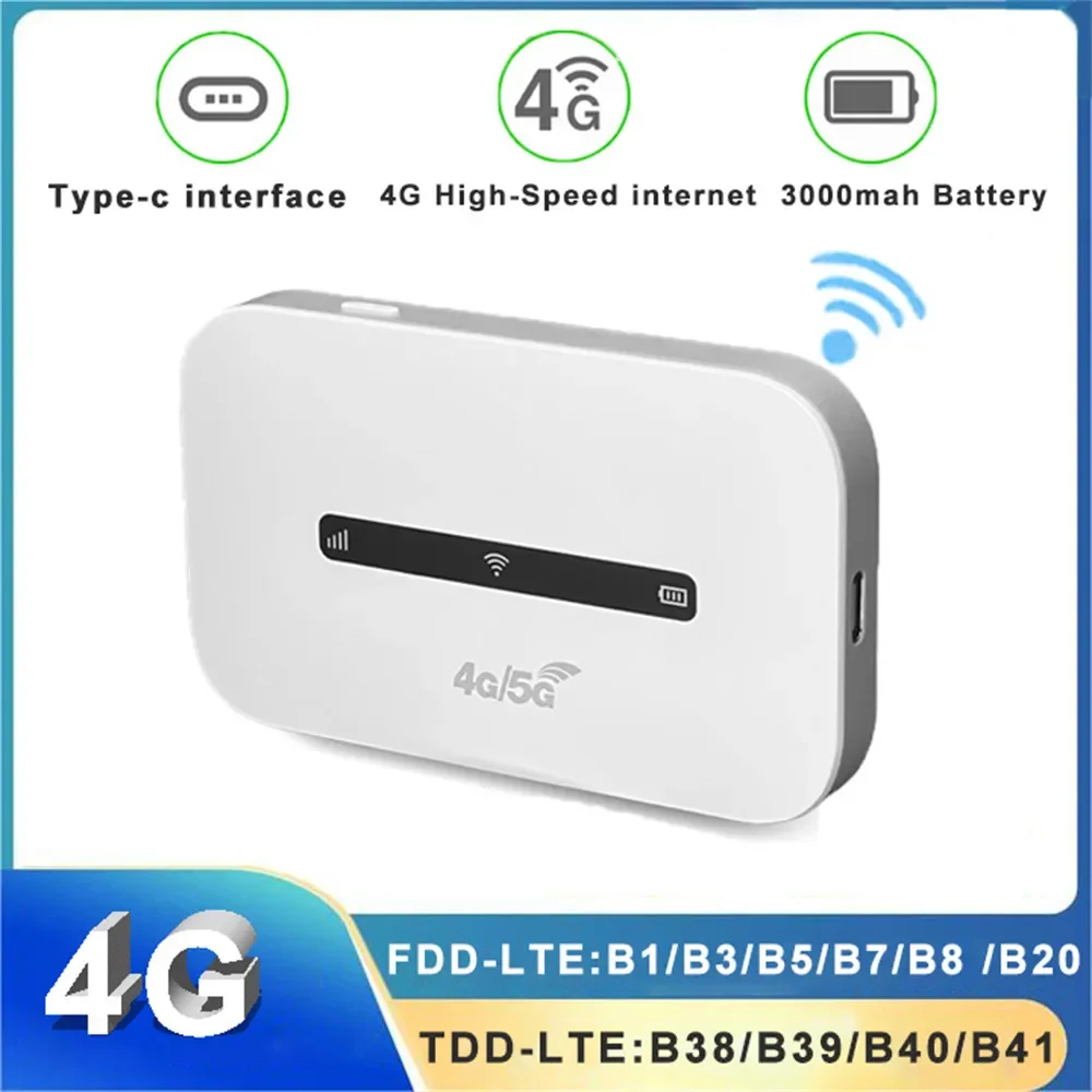 4G-LTE-Mobile-Router-3000mAh-USB-Hotspot-Portable-Router-MiFi-Modem ...
