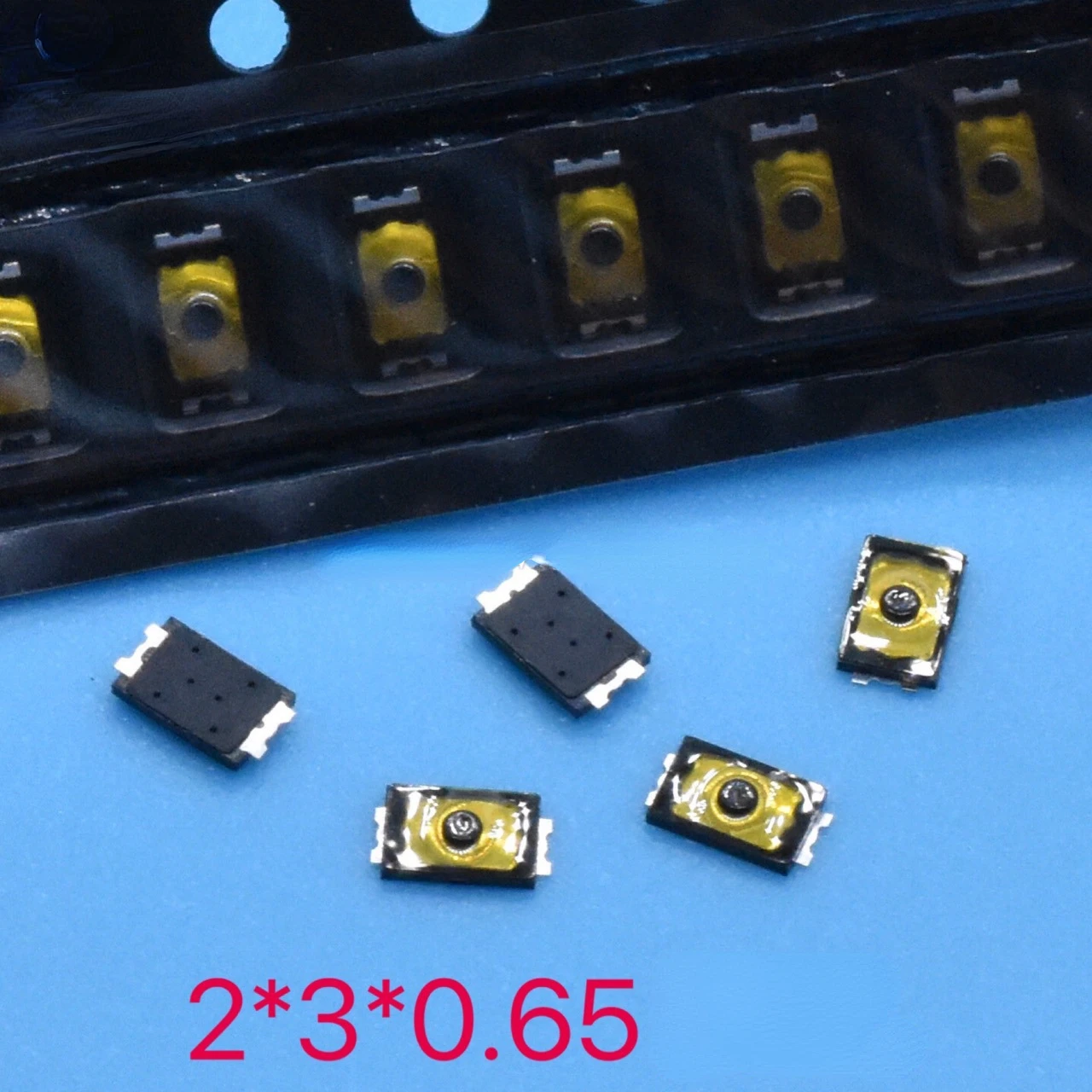 50pcs-2x3x0-6-U-Tactile-Push-Button-Switch-Tact-4-Pin-Micro-Switch-SMD ...