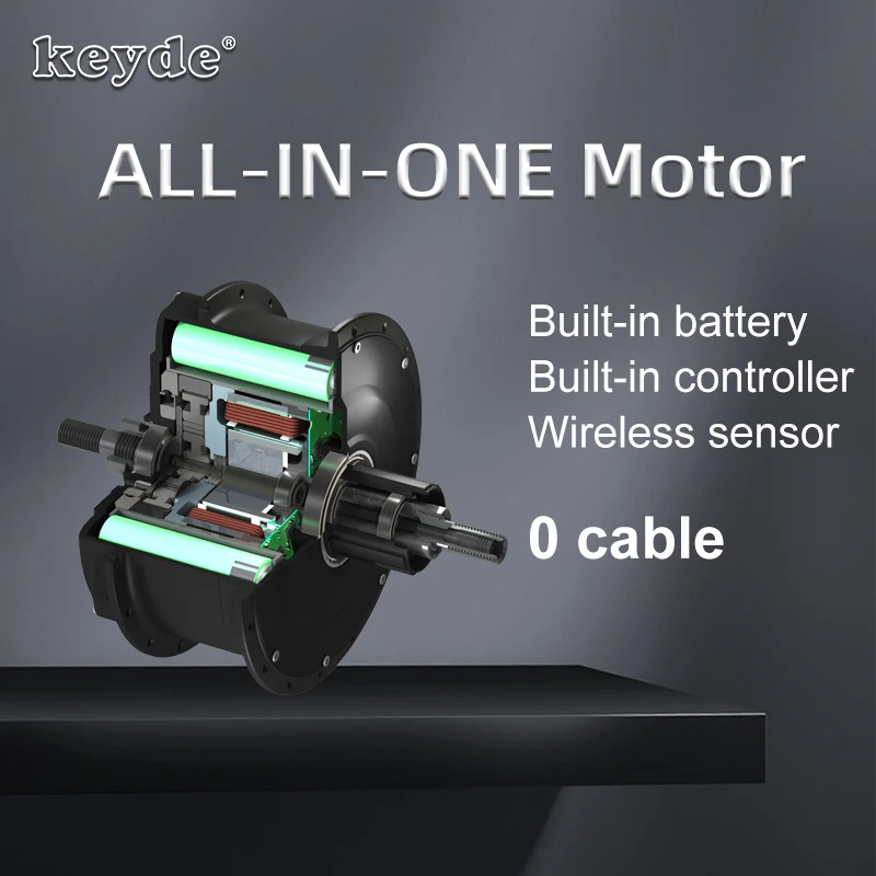 Keyde-P130-ALL-IN-ONE-rear-hub-motor-built-in-battery-wireless-control ...