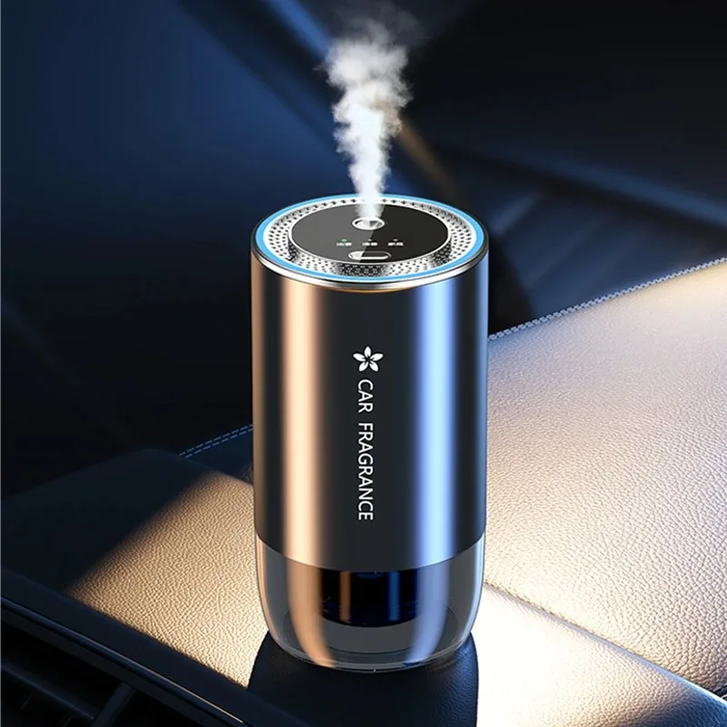 Smart Car Aromatherapy Machine Portable USB Rechargeable Cup Holder ...