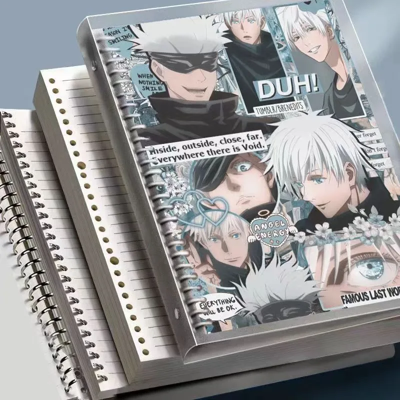 New-Jujutsu-Kaisen-Satoru-Gojo-Notebook-Anime-Peripheral-Cute-Cartoon ...