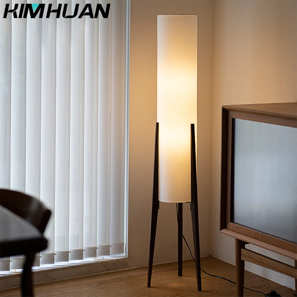Zen-Floor-Lamp-japanes-style-light-fabric-shadelamp-minimalist-lamp-for ...
