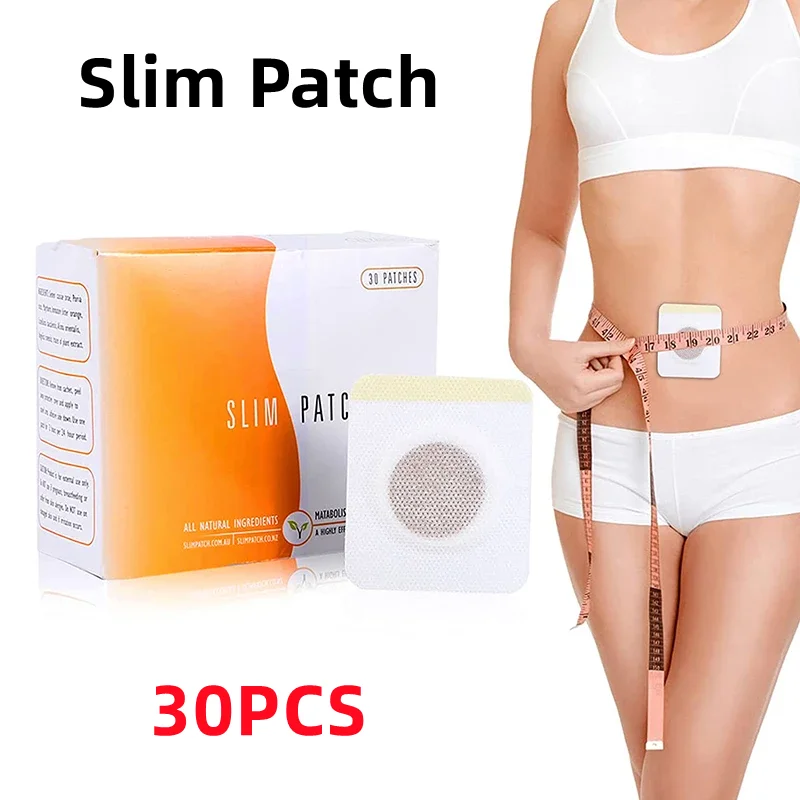 30pcs Slimming Patches Chinese Medicine Slimming Navel Sticker Weight Lose Products Slim Patch ...