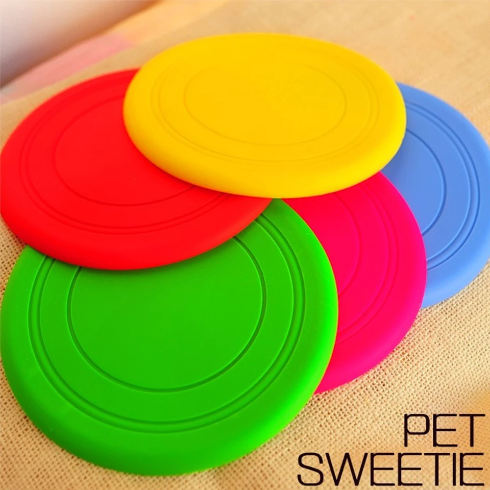 Silica Gel Pet Flying Discs | Flying Disc Dog Soft | Dog Flying Disc ...