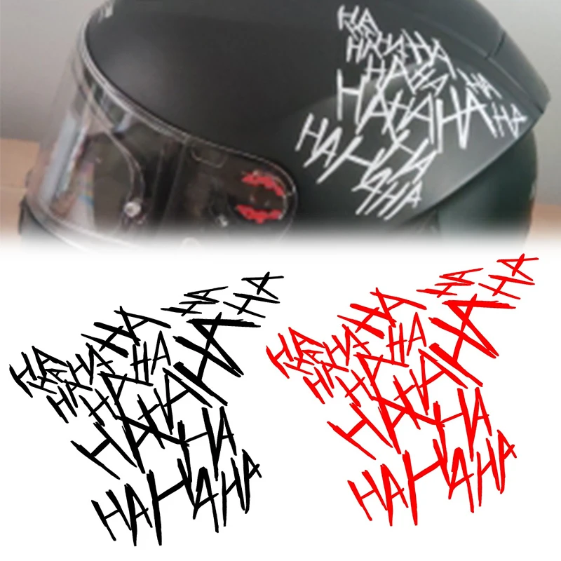 HAHAHAHA-Colorful-Sticker-Car-Motorcycle-Reflective-Sticker-Helmet-Body ...