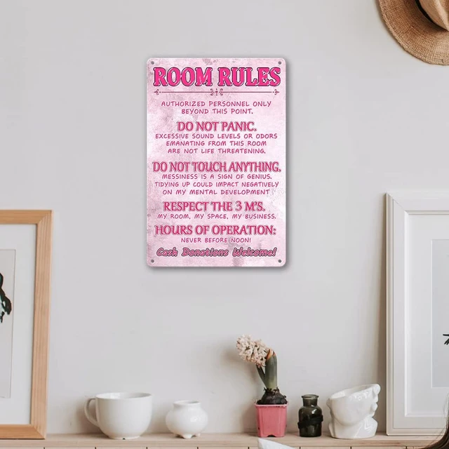 Bedroom Door Signs For Teenagers