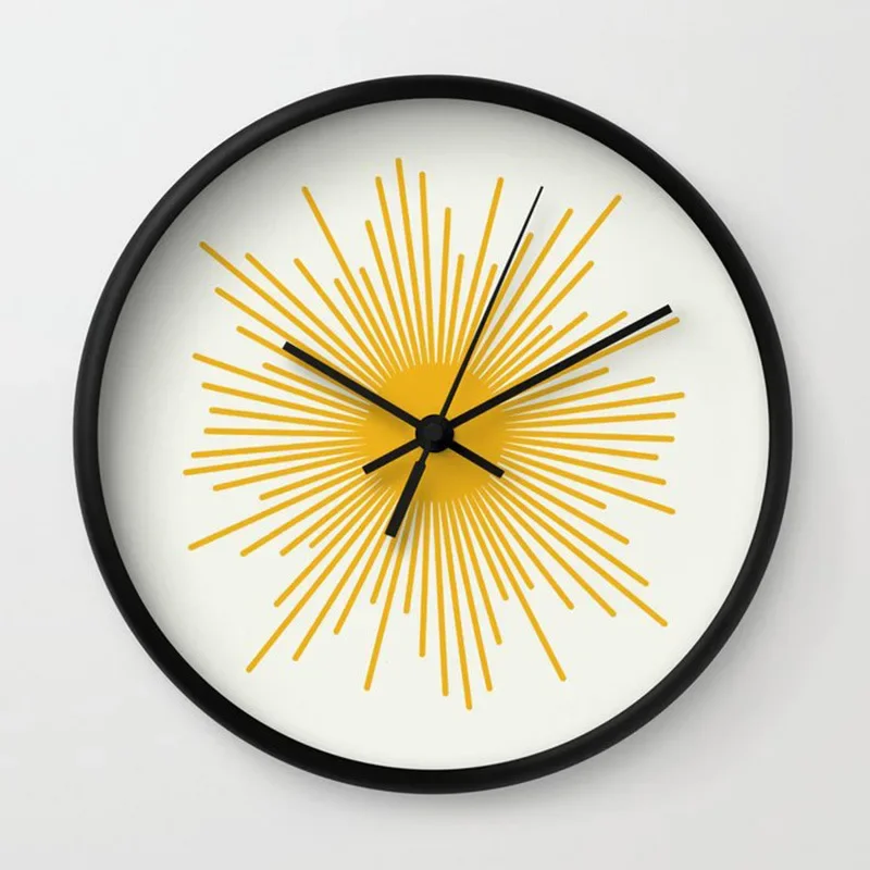 Sunrise-Wall-Clock-Abstract-Art-Clocks-Wall-Home-Decor-Creative-Modern ...