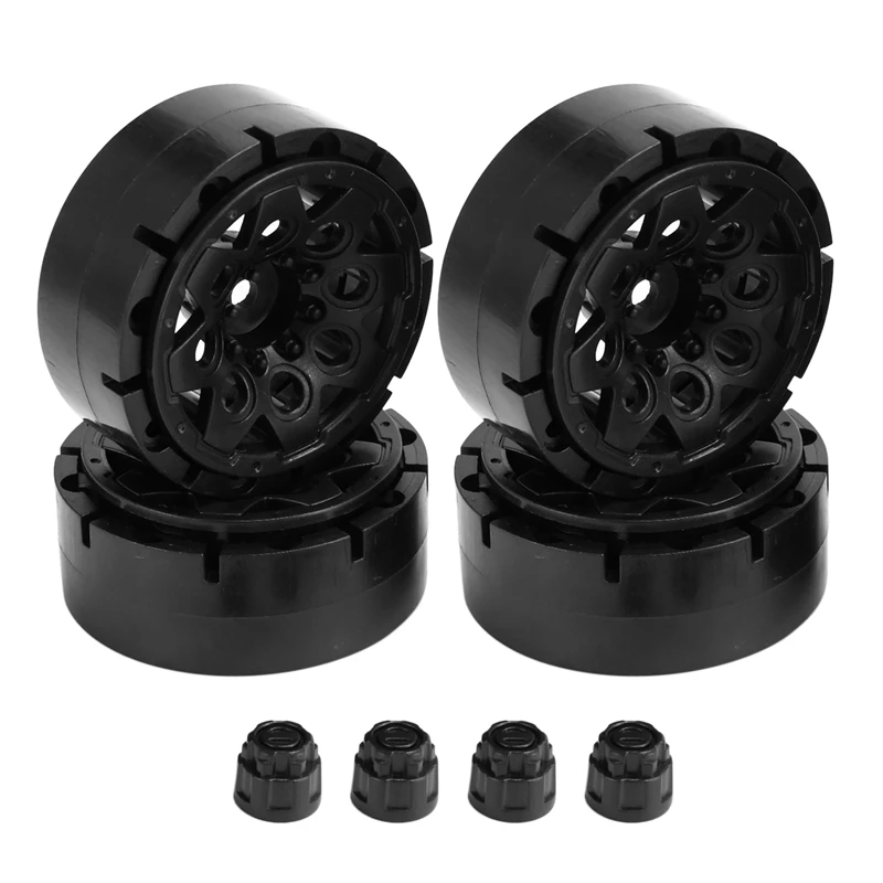 4PCS-Plastic-Beadlock-1-9-Wheel-Hub-Rim-For-1-10-RC-Crawler-Car-Axial ...