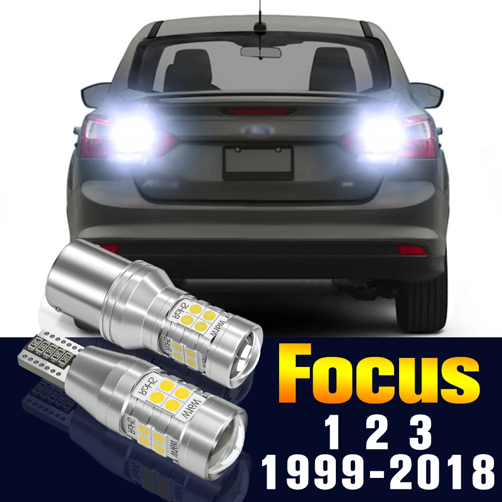 2pcs LED Reverse Light Bulb Backup Lamp For Ford Focus 1 mk2 2 mk3 3 ...