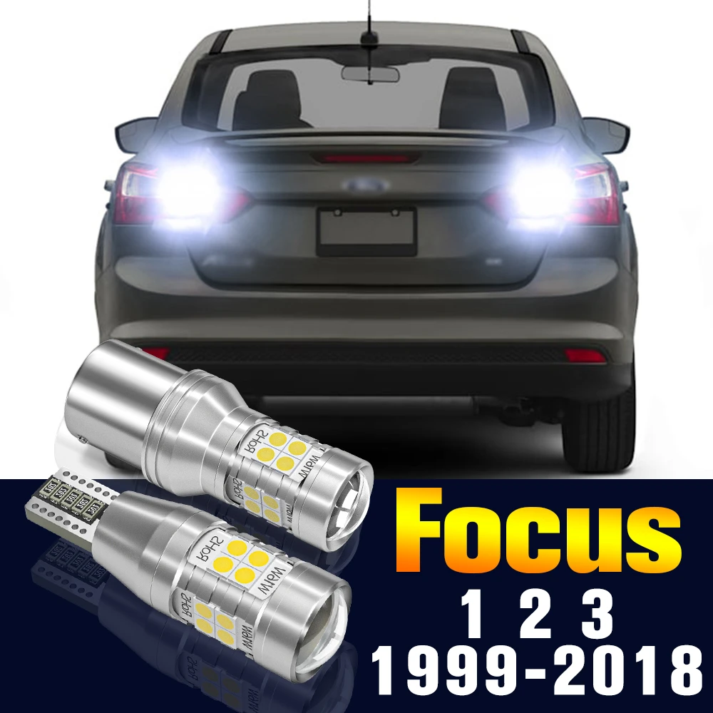 2pcs Led Reverse Light Bulb Backup Lamp For Ford Focus 1 Mk2 2 Mk3 3 ...