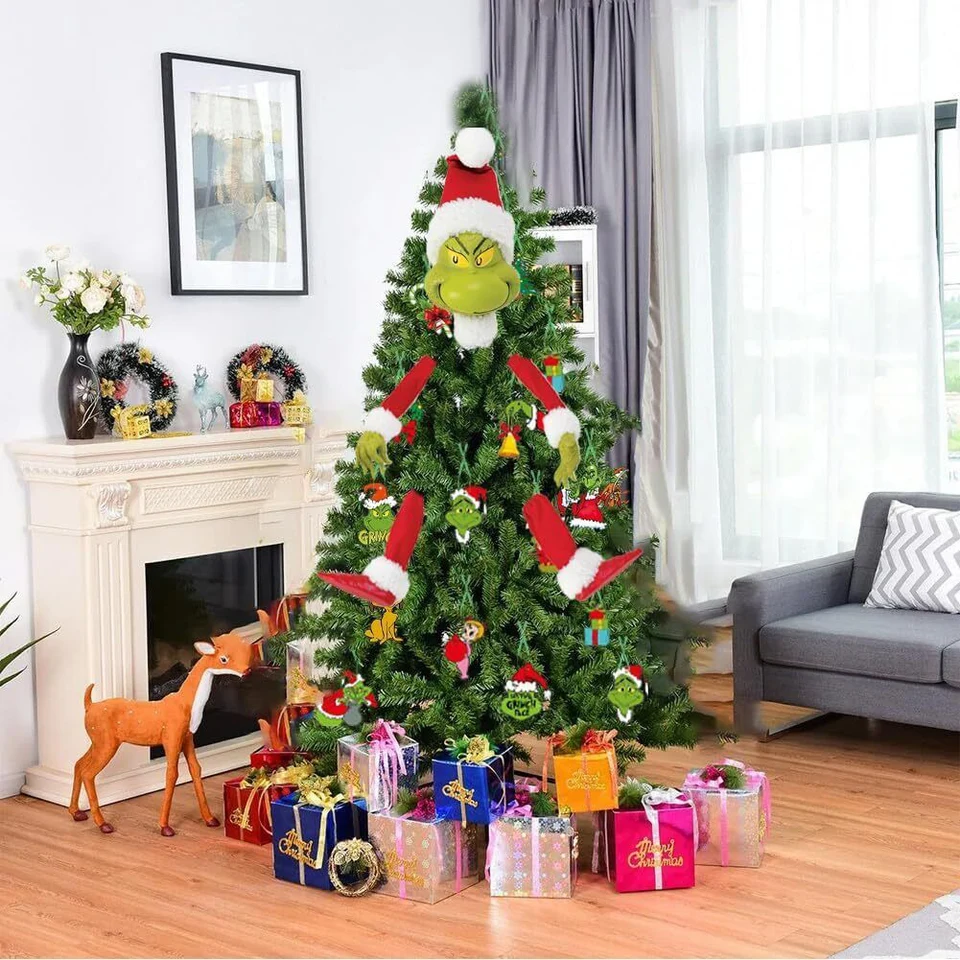 Grinch Christmas Tree Grinch Arms For Christmas Tree, Grinch Tree ...