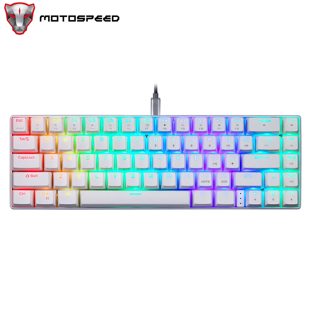 Motospeed-CK67-Mechanical-Gaming-Keyboard-67-Keys-RGB-Backlit-Wired ...