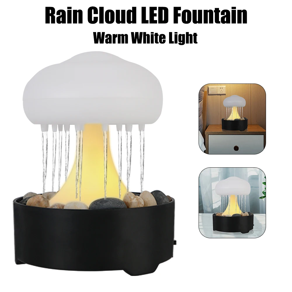 Fountain-Light-For-Home-Bedroom-Electric-Portable-Warm-White-Lights ...