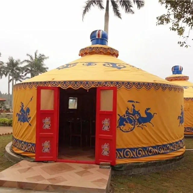 Ger tents outdoor barbecue catering accommodation more organic winter ...