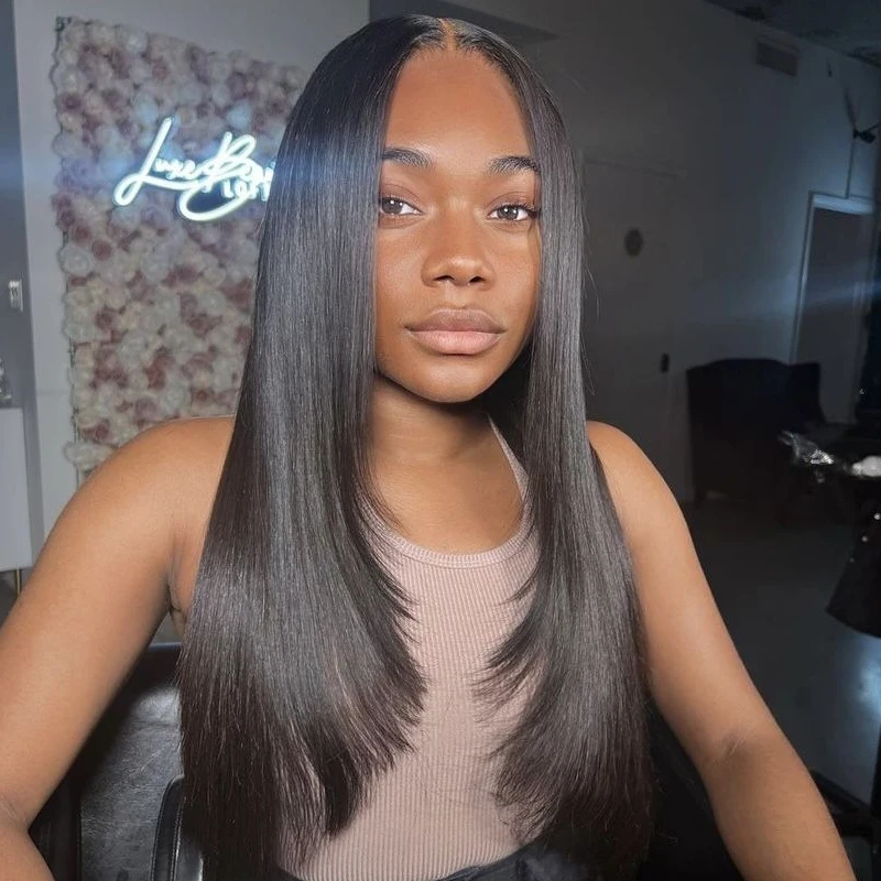 Layered Straight Weave Hairstyles
