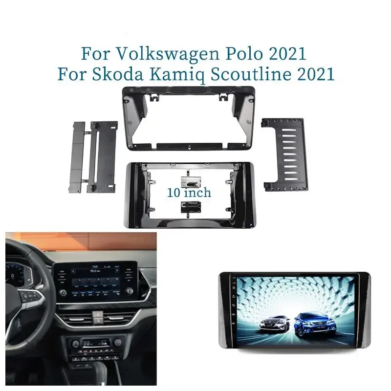 10-1inch-big-screen-2din-car-radio-frame-Adapter-For-VOLKSWAGEN-POLO ...