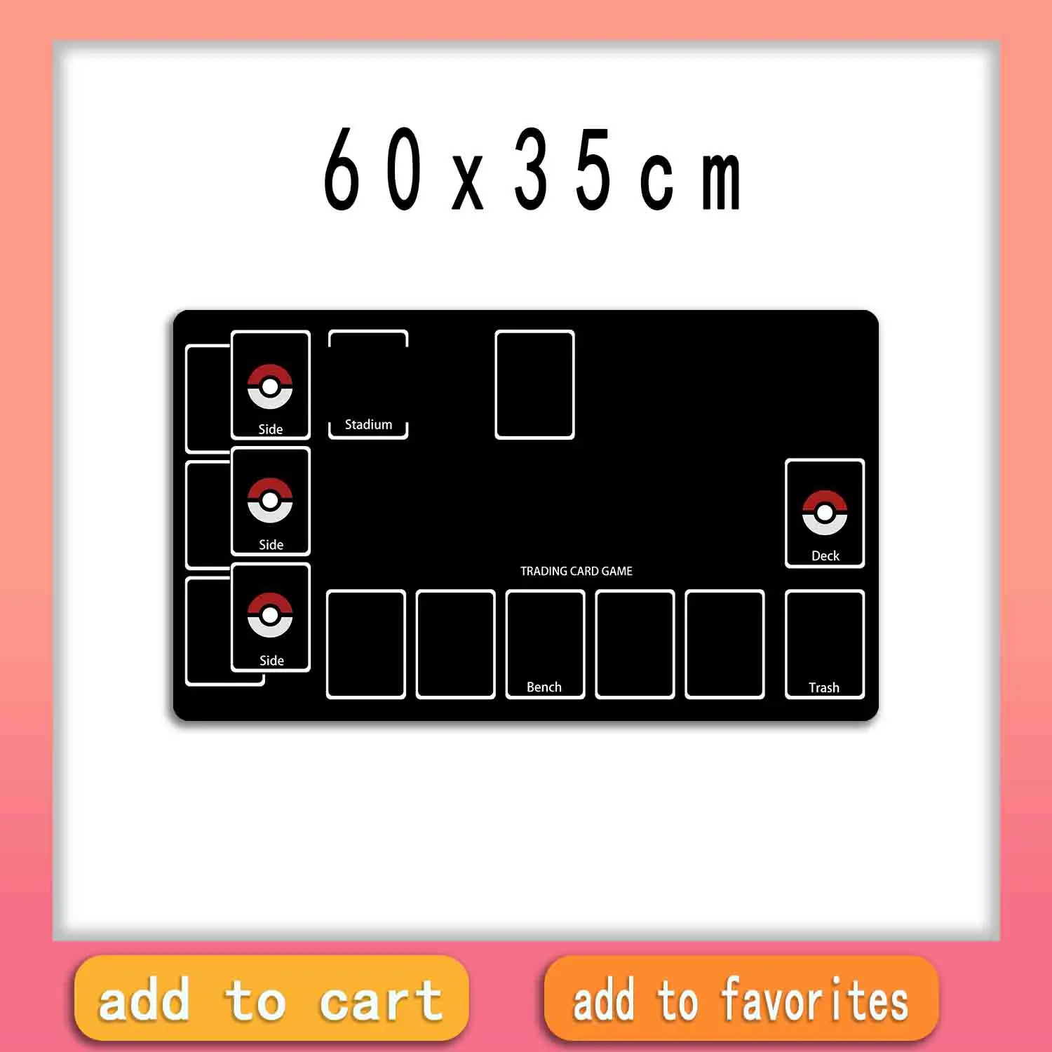 New TCG PTCG Battle Playmat Game Collection Cards Mat Scarlet Violet ...