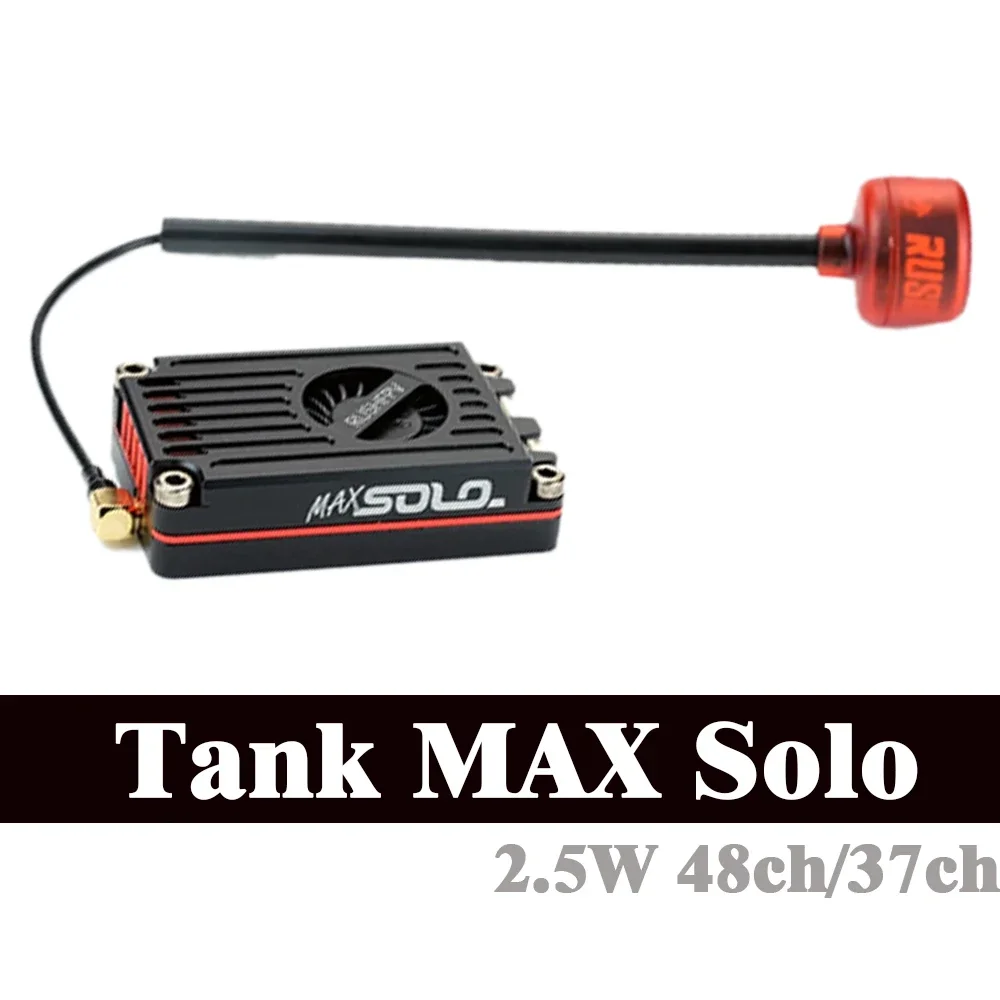 RUSH-MAX-Solo-Tank-5-8G-VTX-Video-Transmitter-CNC-Shell-2-5W-High-Power ...