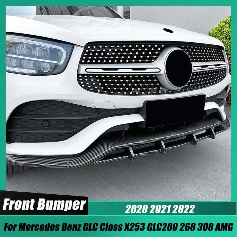 3Pcs-Car-Front-Lip-Bumper-Spoiler-Diffuser-Splitters-Body-Kit-Trim-For ...