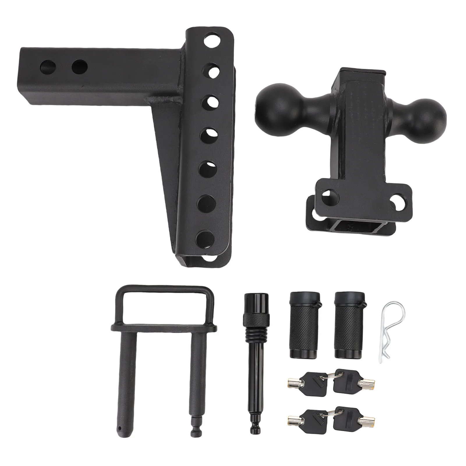Heavy Duty Tow Hitches Easy Adjustment Adjustable Trailer Hitch Ball ...