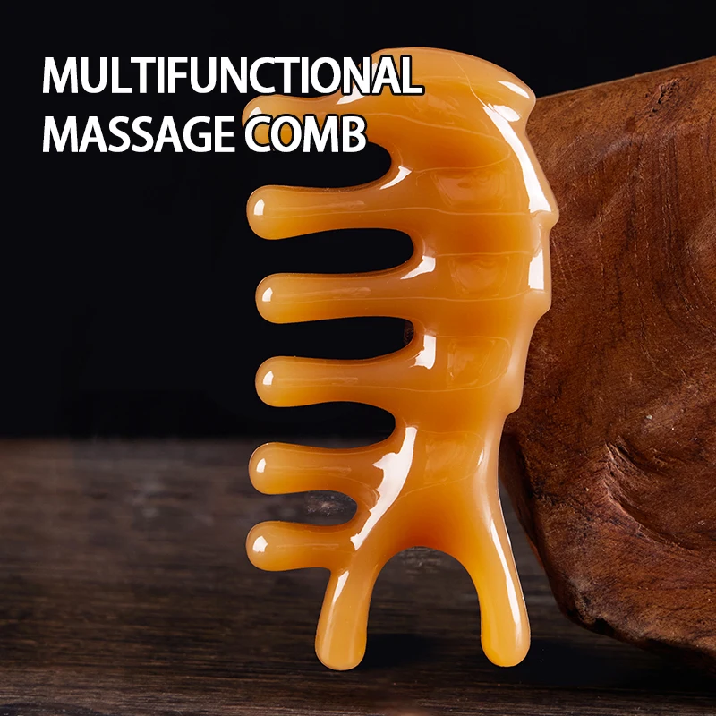 Dolphin-Shape-Massage-Comb-Nasal-Scraping-Device-Head-Neck-Resin ...