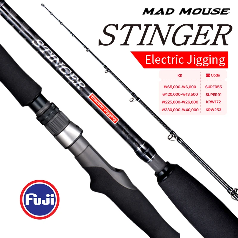 Madmouse-STINGER-Electric-Jigging-Fishing-Rod-1-9m-26-30kg-Power-Lure ...