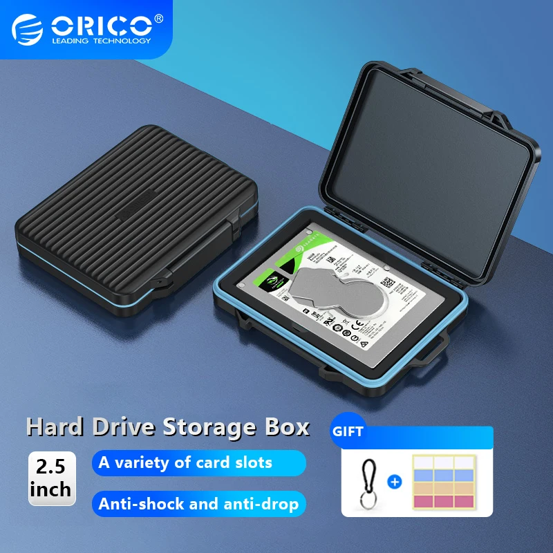 ORICO SD Card Storage Box Case Waterproof Micro SD Card Holder for HDD ...