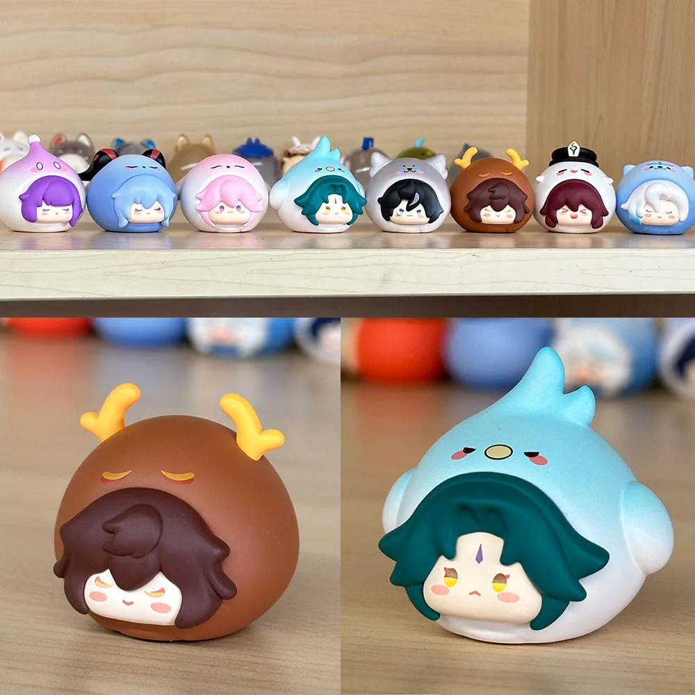 Game-Genshin-Impact-Neuvillette-Xiao-Zhongli-Wriothesley-Hutao-Cute-PVC ...