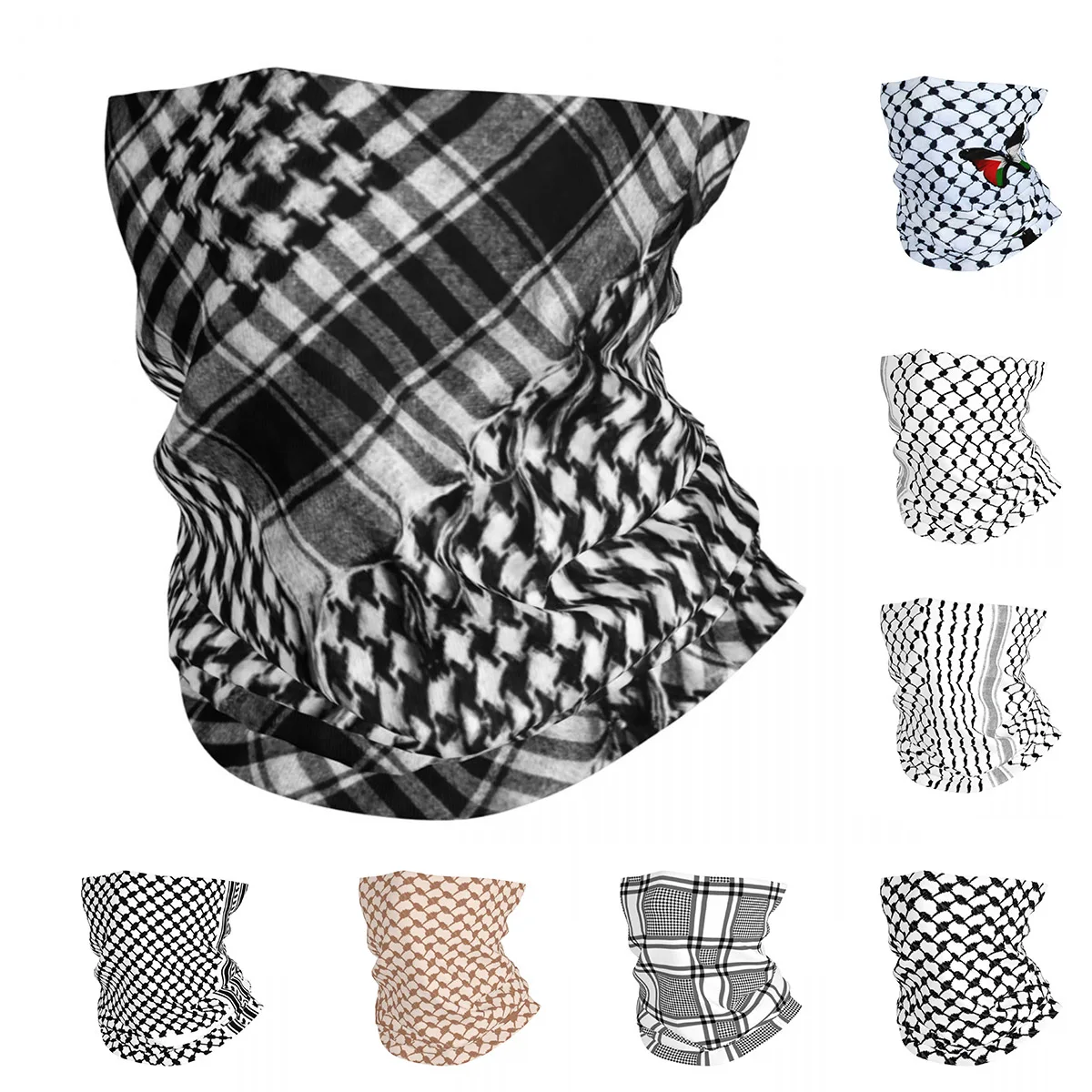 Shemagh-Tactical-Bandana-Neck-Gaiter-Printed-Wrap-Scarf-Multi-use-Face ...