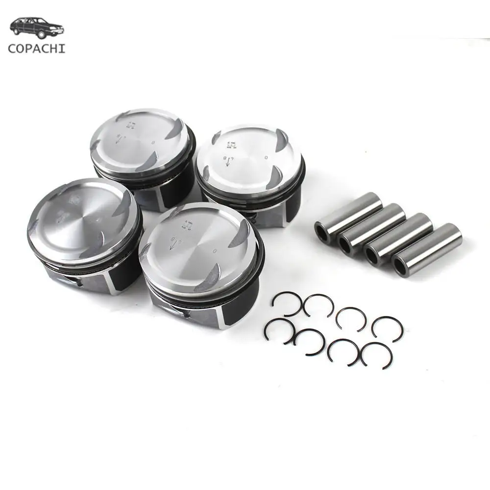 4-Car-Pistons-Rings-Set-82mm-for-1-8L-Mercedes-Benz-W203-W204-A209 ...