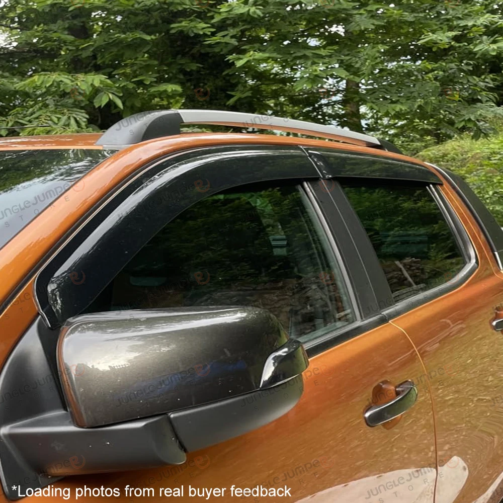 Ranger Double Cab Wind Visors ISPEED Wind Deflectors For Ford Ranger T6 ...