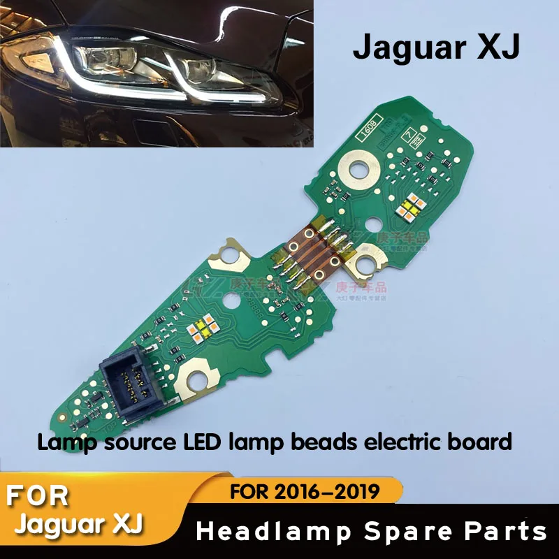 For-Jaguar-XJ-daytime-running-light-source-headlight-LED-lamp-beads ...
