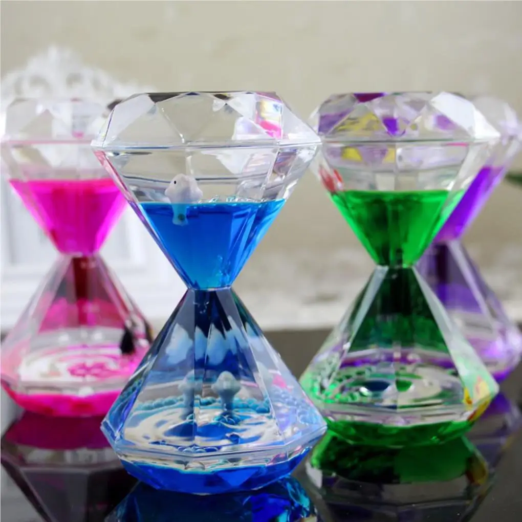 Liquid-Motion-Bubbler-Large-Floating-Rhinestone-Timer-Sensory-Toy-Kids ...